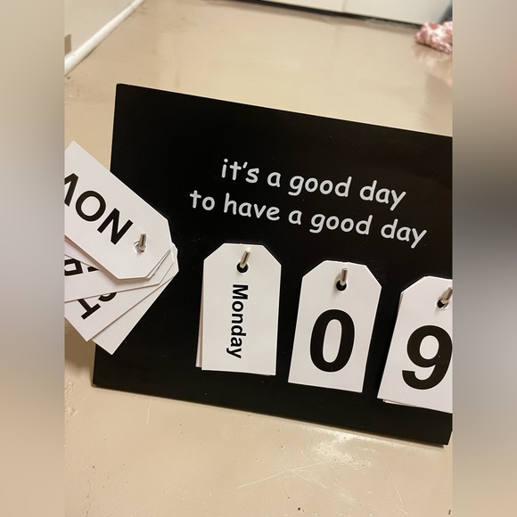 Office | Motivational Quote Standing Calendar | Poshmark
